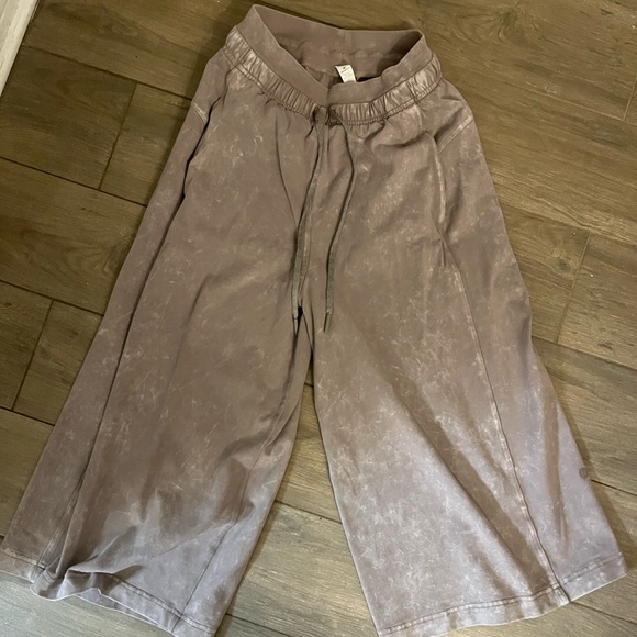 lululemon athletica | Pants & Jumpsuits | Grey Wide Leg Lululemon ...